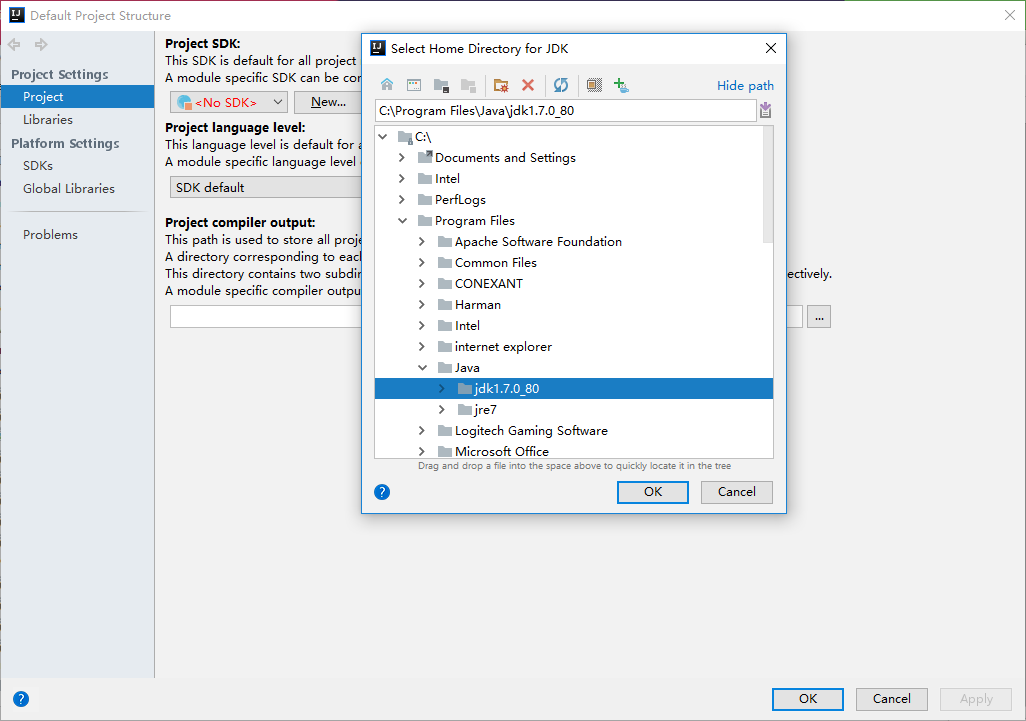 IntelliJ IDEA配置默认JDK - InkingWT - 博客园