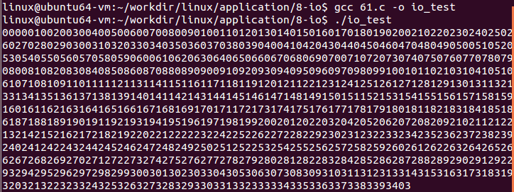 Linux实验八(1)---文件I/O编程实验 - kingofloong - 博客园