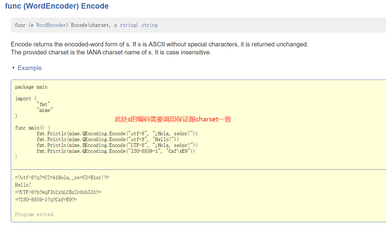 Golang mime Encode mime Decode 
